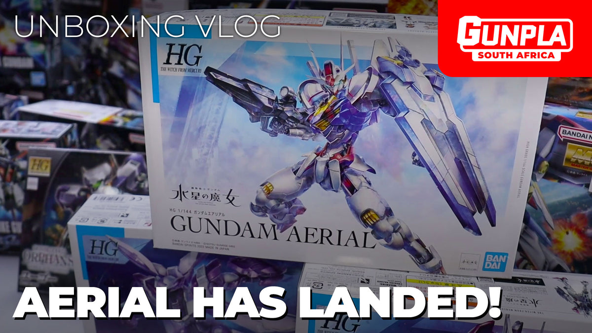 GUNDAM AERIAL HAS LANDED IN SA! Huge GUNPLA October Stock Drop! — GUNPLA SA