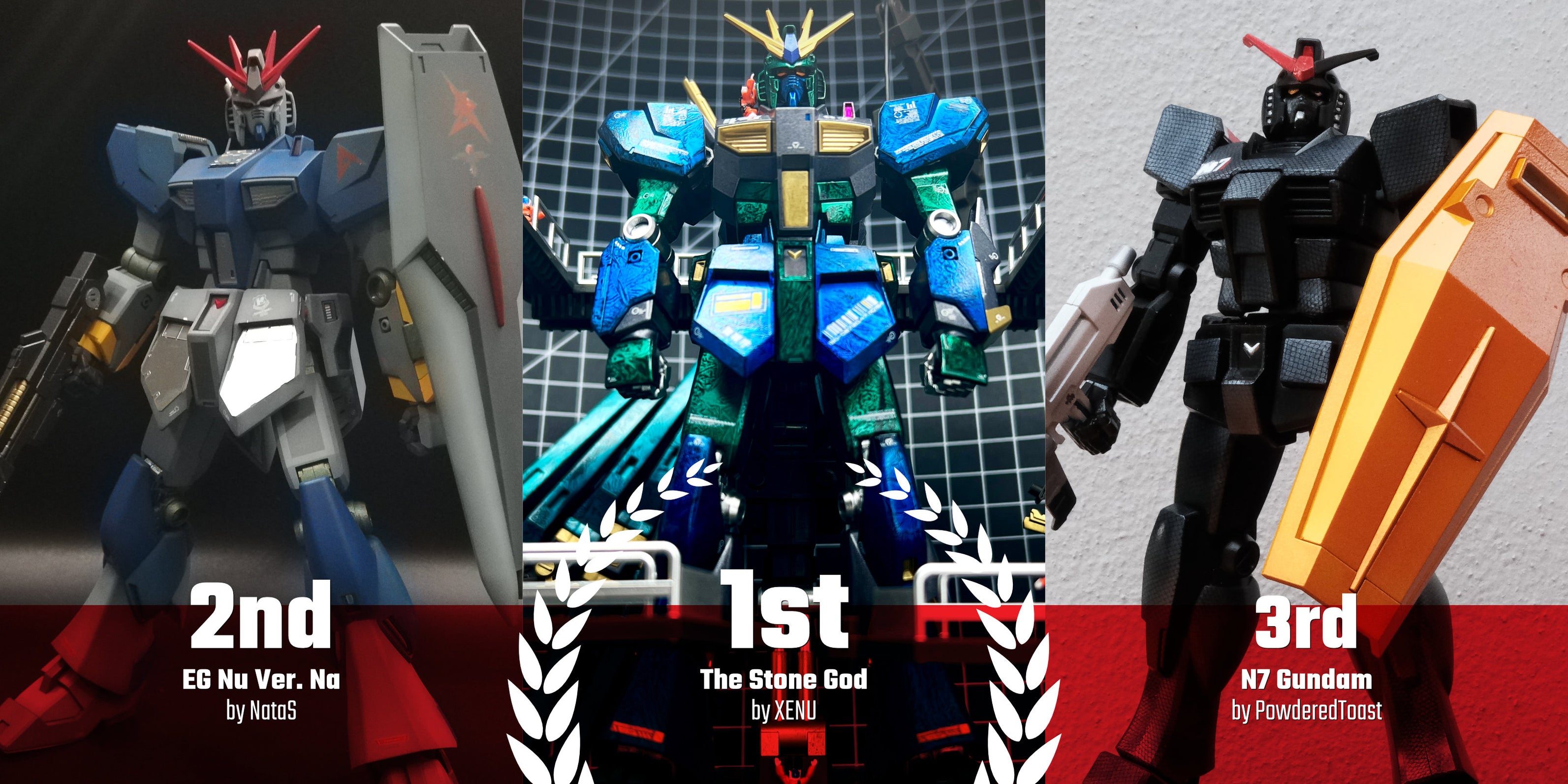 Entries & Winners from Entry Grade Gundam BuildJam! — Gunpla SA