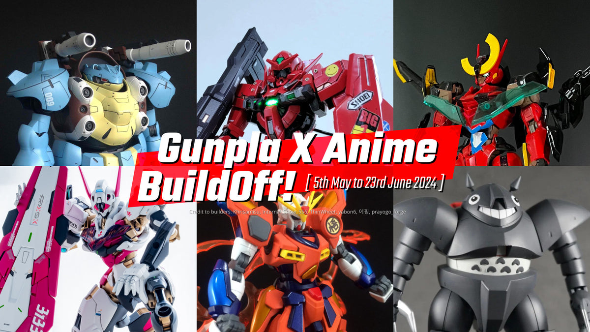Announcing Gunpla X Anime BuildOff! — GUNPLA SA