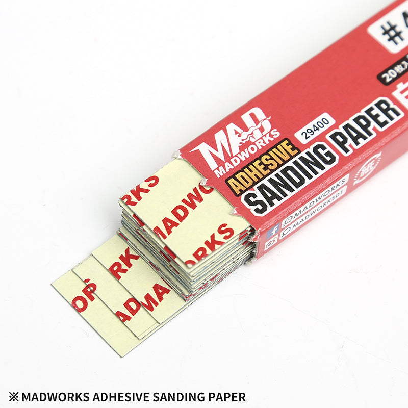 Adhesive Sanding Paper #400 - 20pcs — Gunpla SA