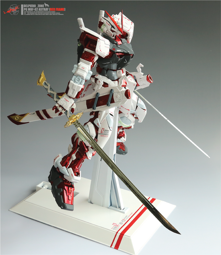 [Delpi Decal] PG Gundam Astray Red Frame Water Decal — GUNPLA SA