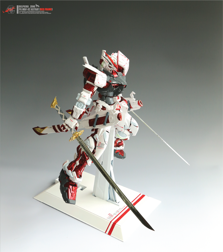 [Delpi Decal] PG Gundam Astray Red Frame Water Decal — GUNPLA SA