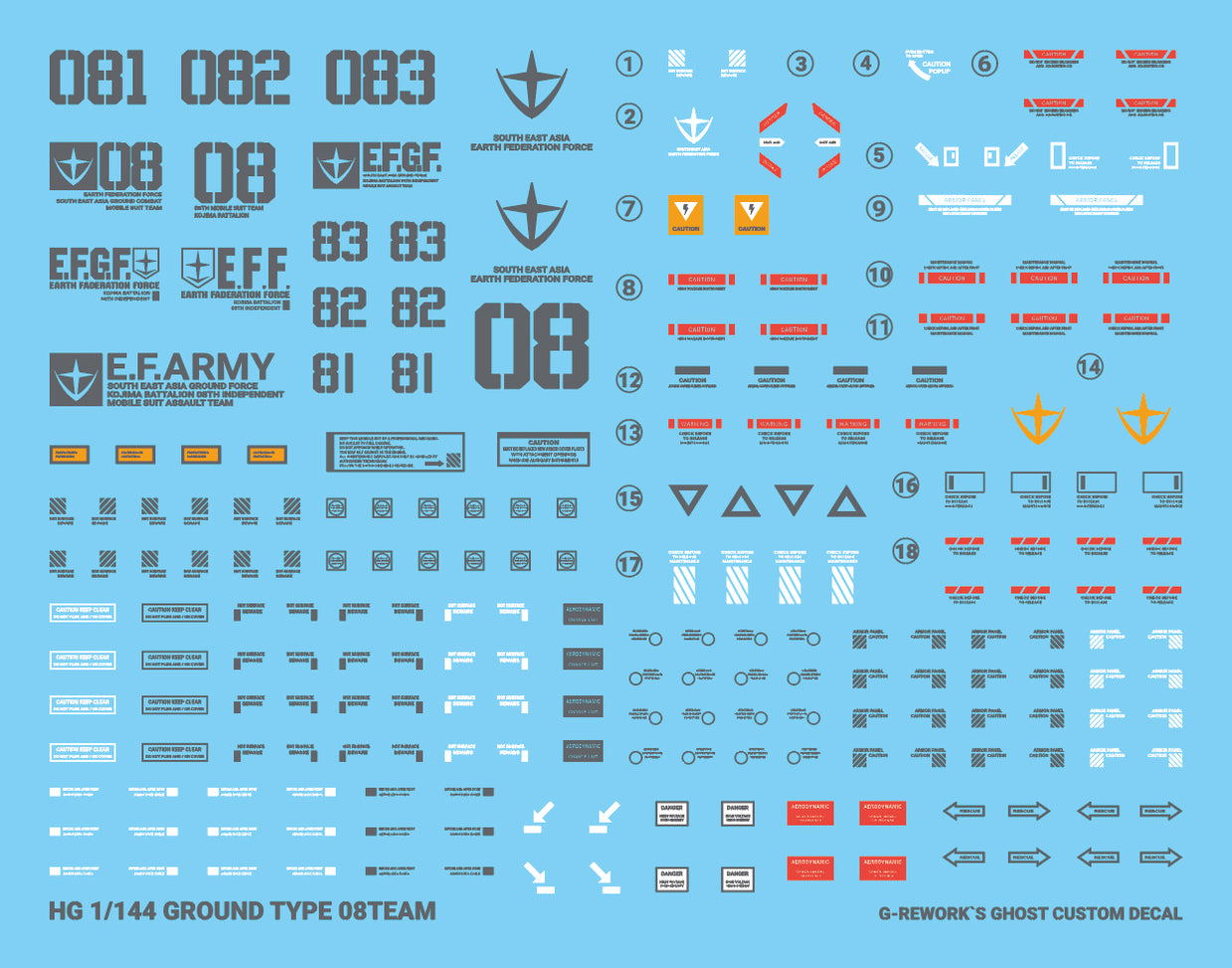 [G-REWORK DECAL] [HG] 08 TEAM GROUND TYPE GUNDAM — GUNPLA SA