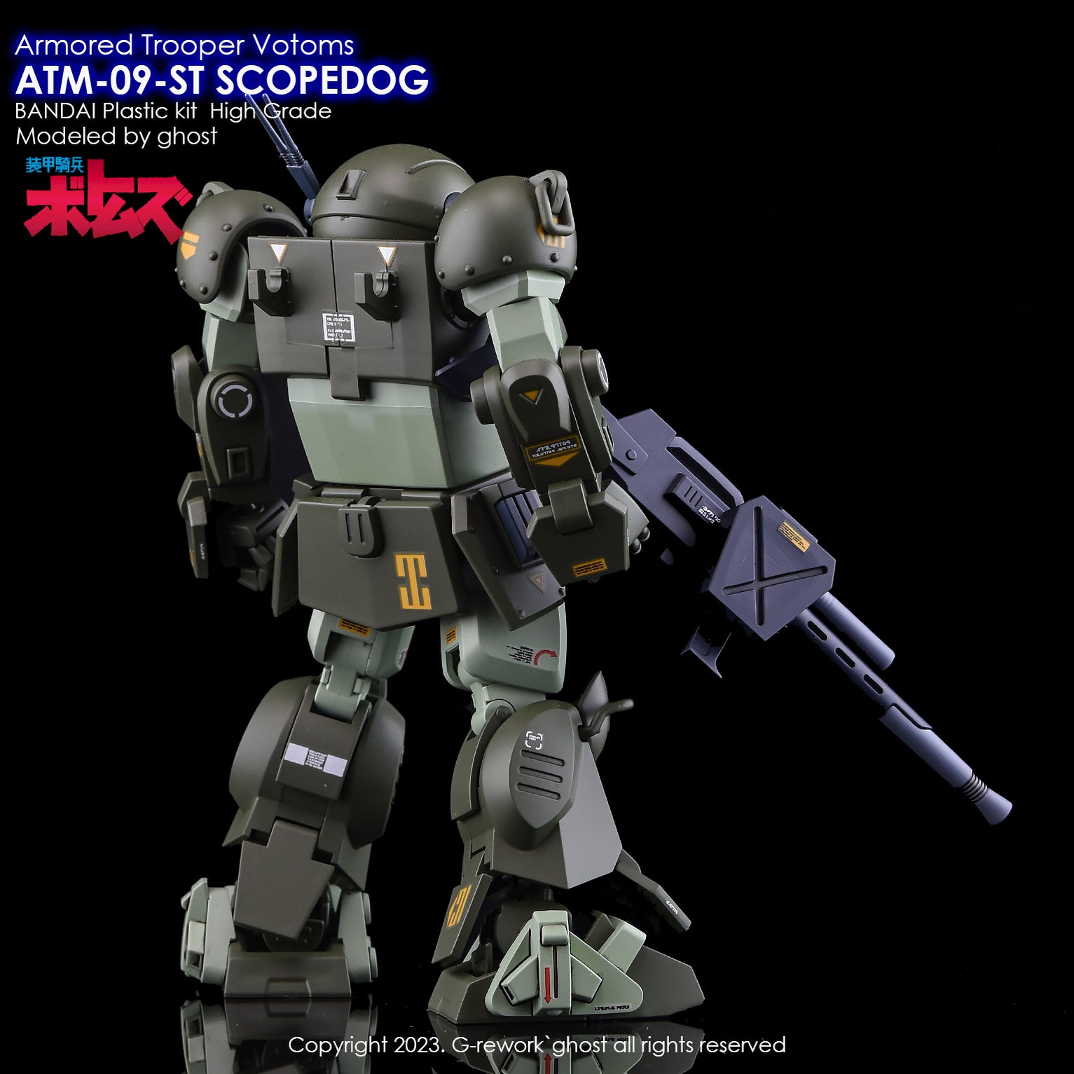 [G-REWORK DECAL] [HG] VOTOMS SCOPEDOG — GUNPLA SA