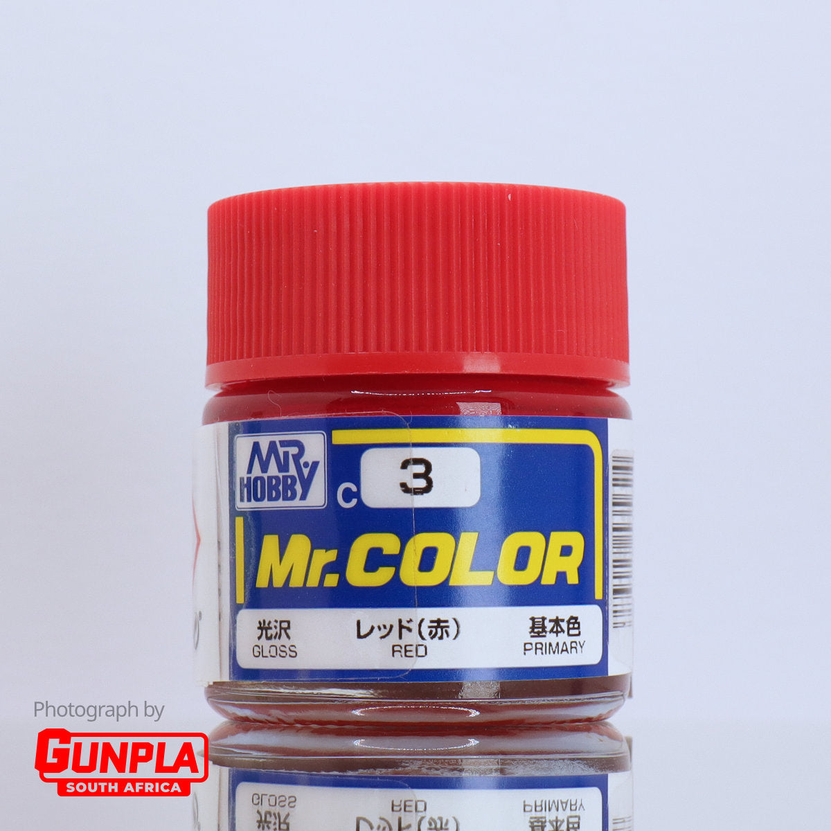 Mr. COLOR C003 Gloss Red 10ml — GUNPLA SA