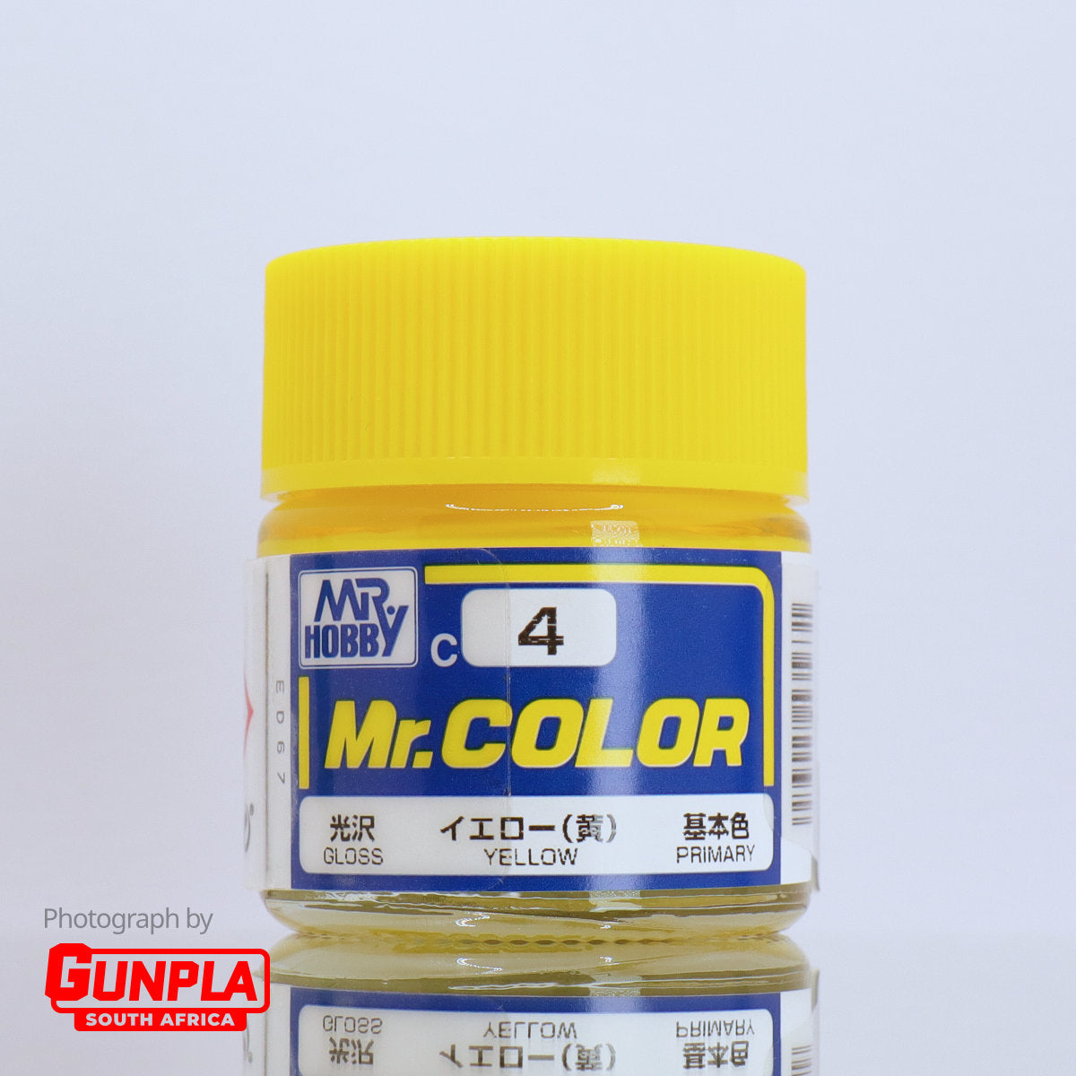 Mr. COLOR C004 Gloss Yellow 10ml — GUNPLA SA