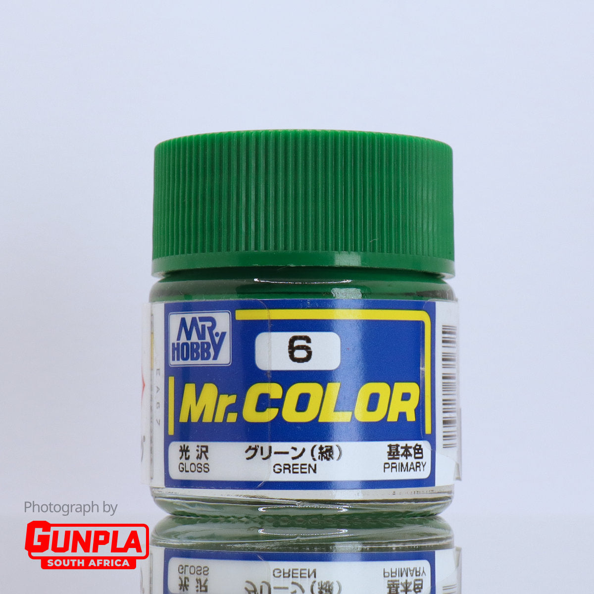 Mr. COLOR C006 Gloss Green 10ml — GUNPLA SA