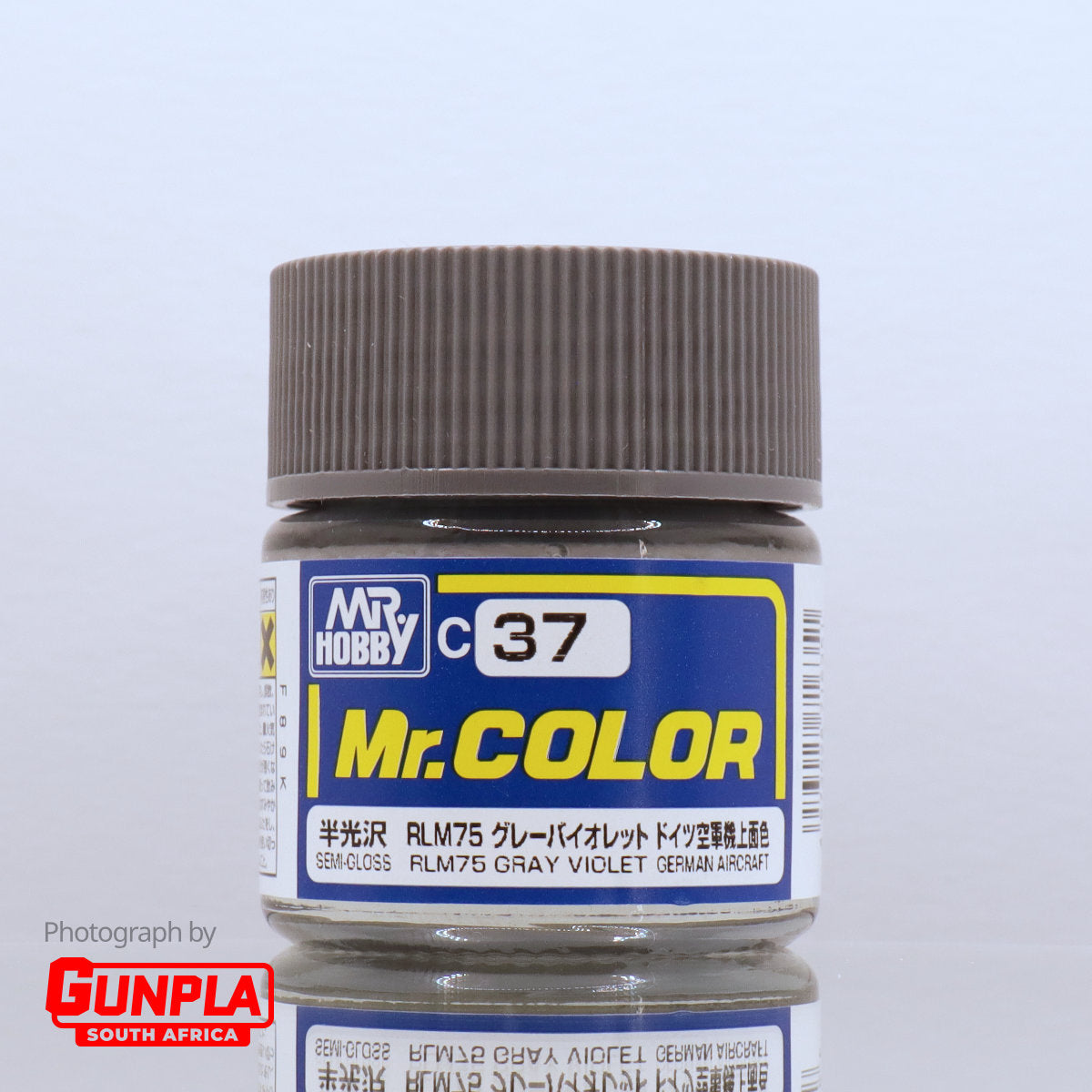 Mr. COLOR C037 Semi-Gloss RLM75 Gray Violet 10ml — GUNPLA SA