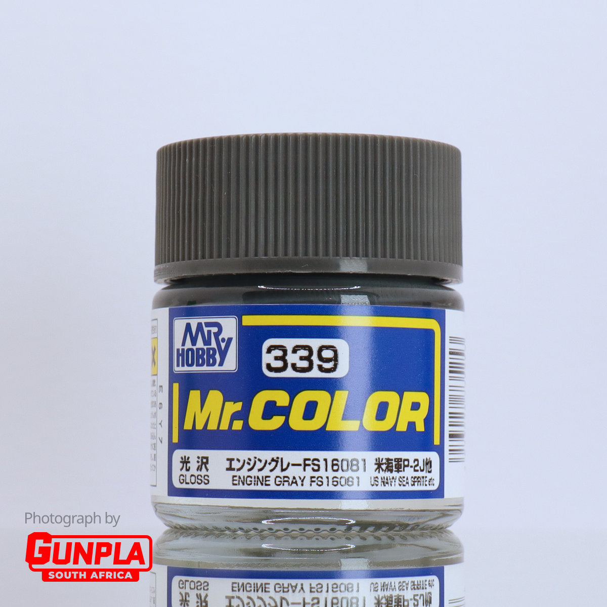Mr. COLOR C339 Gloss Engine Gray FS16081 10ml — GUNPLA SA