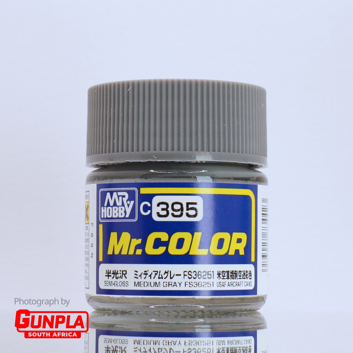 Mr. COLOR C395 Semi-Gloss Medium Gray FS36251 10ml — GUNPLA SA