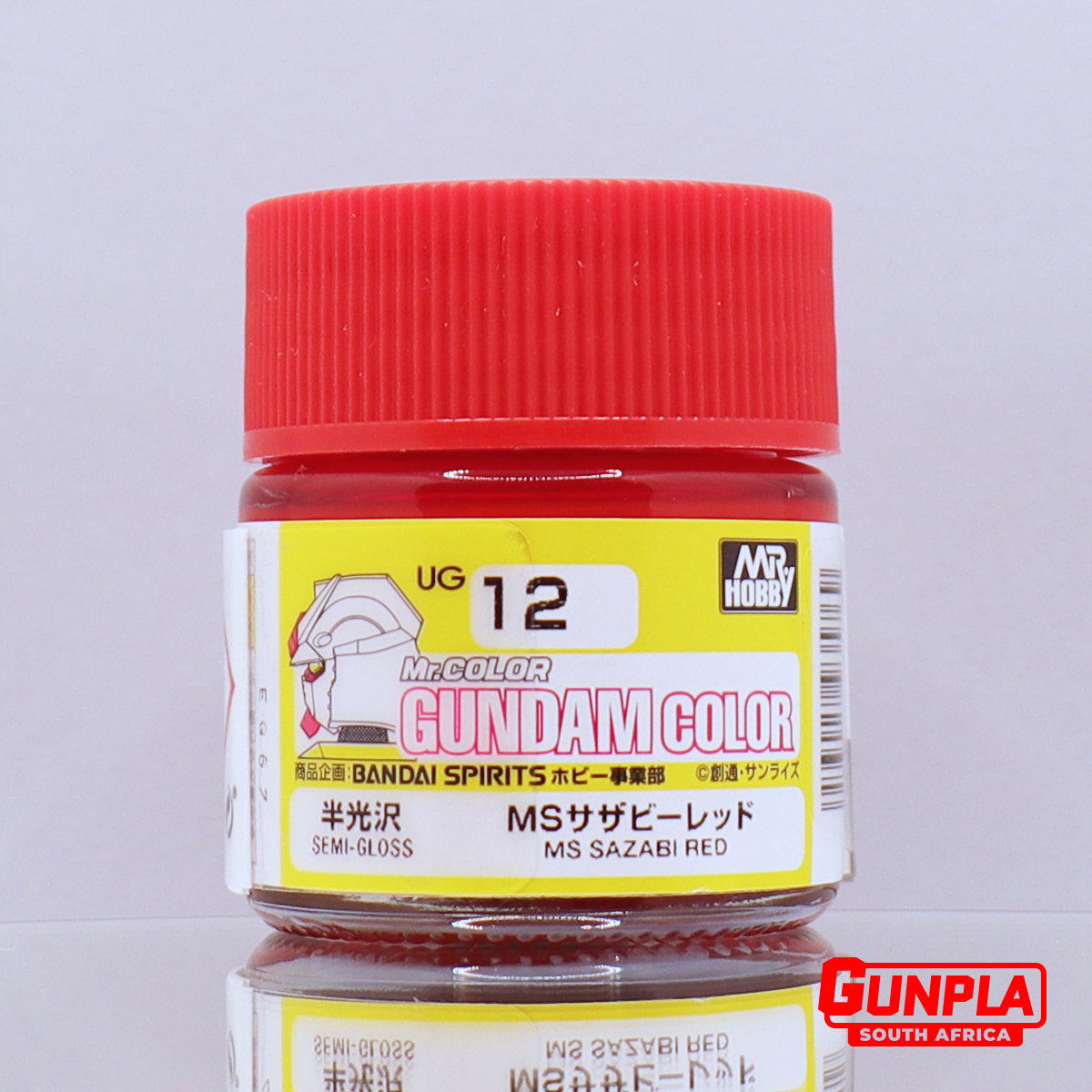 Mr. COLOR GUNDAM COLOR UG12 Semi-Gloss MS Sazabi Red 10ml — GUNPLA SA