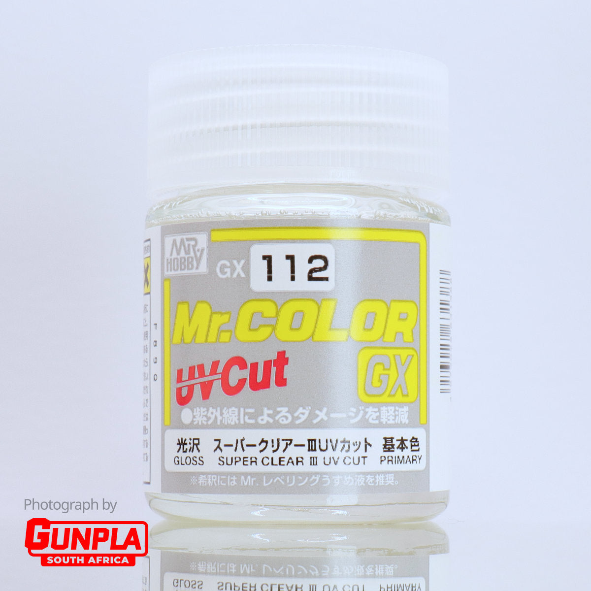 Mr. COLOR GX112 Gloss Super Clear III UV Cut 18ml — Gunpla SA