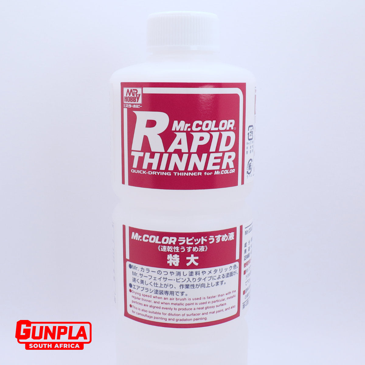Mr. COLOR RAPID THINNER 400ml — GUNPLA SA