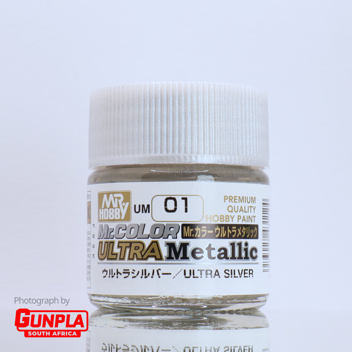 Mr. COLOR ULTRA METALLIC UM01 Ultra Silver 10ml — GUNPLA SA