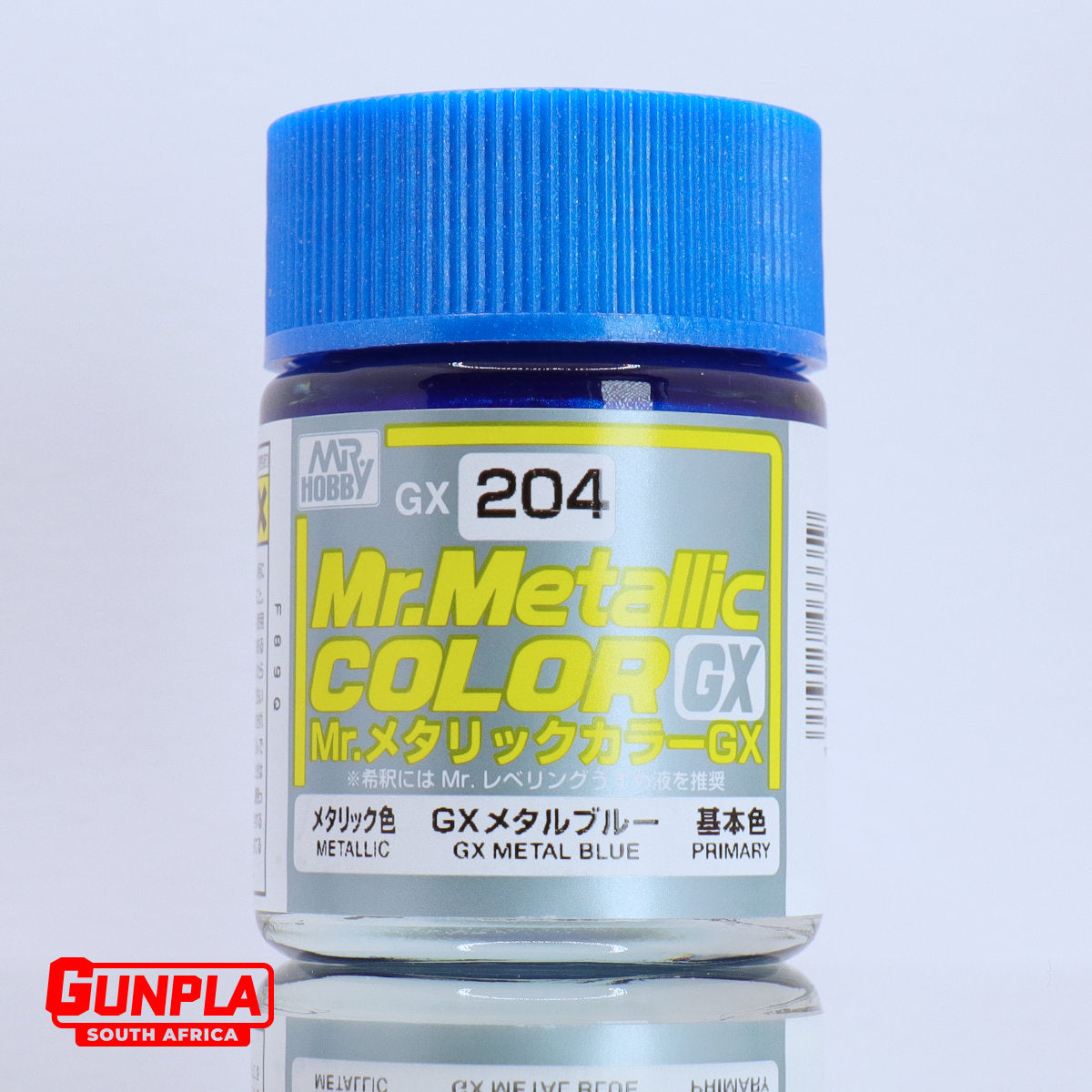 Mr. METALLIC COLOR GX204 GX Metal Blue 18ml — GUNPLA SA