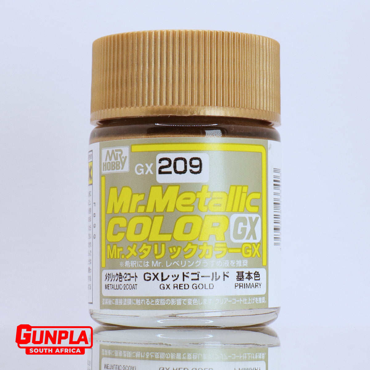 Mr. METALLIC COLOR GX209 GX Red Gold 18ml — GUNPLA SA